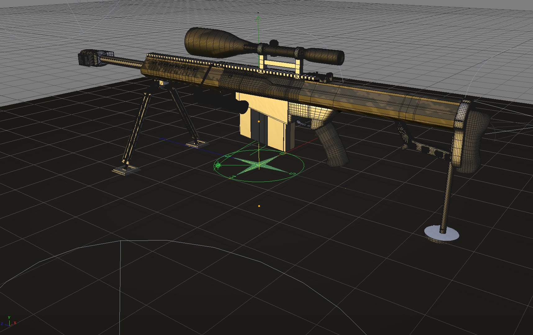 Barret 50 3D Model - TurboSquid 1424278