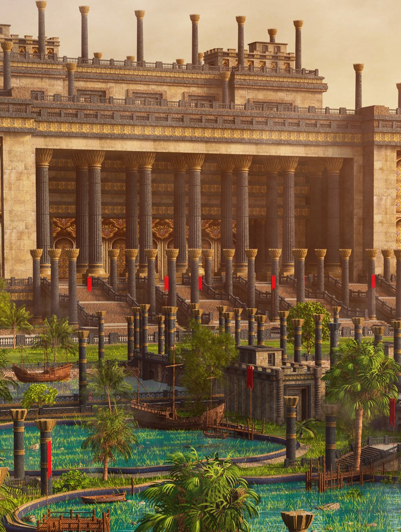 3D Persepolis Apadana Palace Environment - TurboSquid 2249850