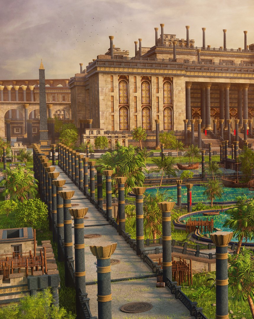 3D Persepolis Apadana Palace Environment - TurboSquid 2249850