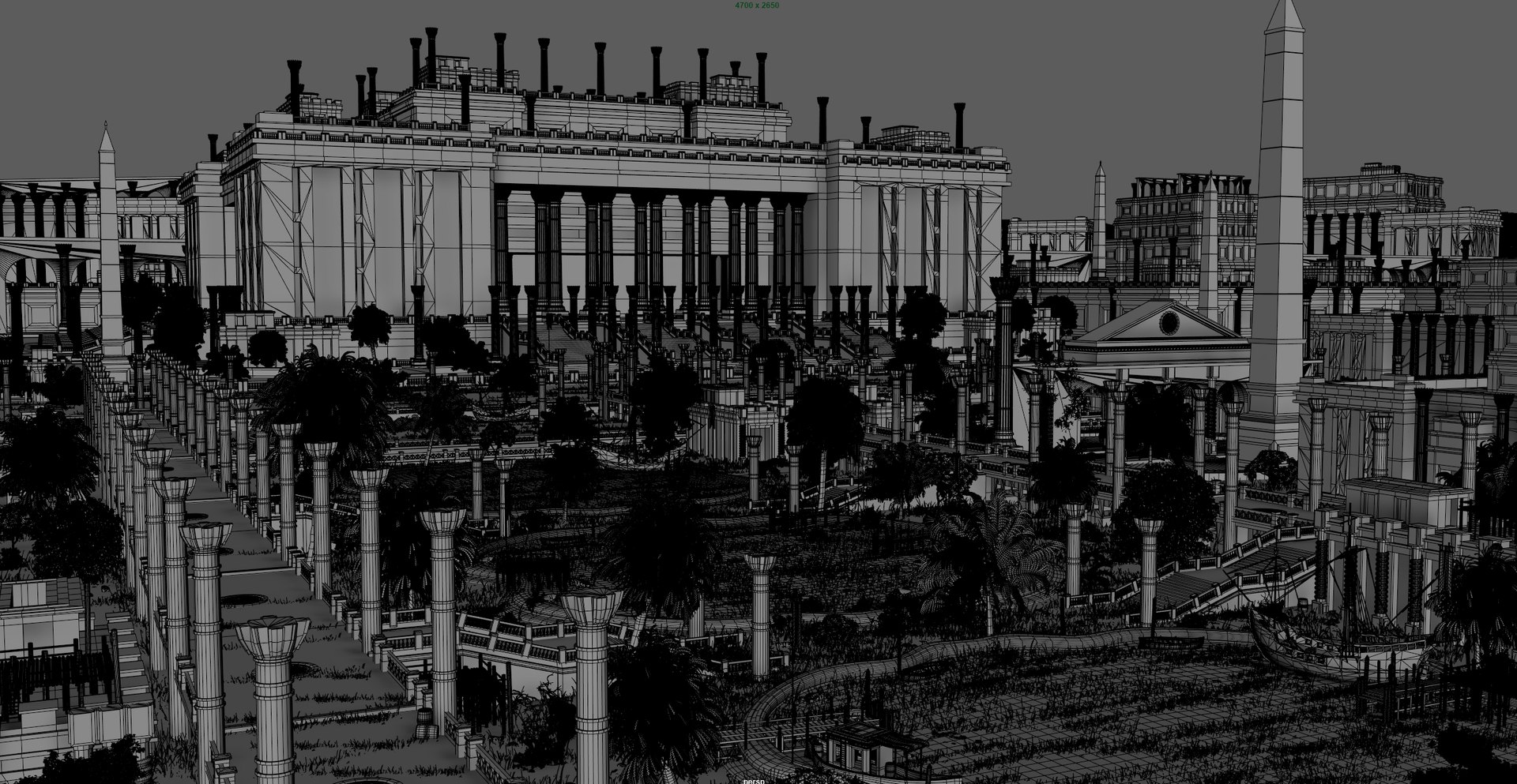 3D Persepolis Apadana Palace Environment - TurboSquid 2249850