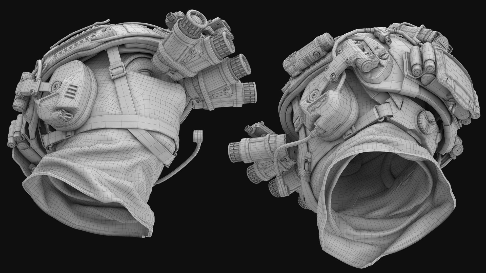 3D model Tactical Ballistic Helmet - TurboSquid 1794665