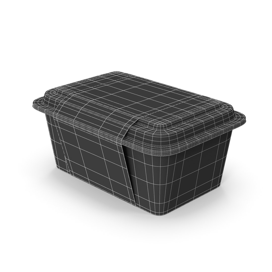 Food Container 3D Model - TurboSquid 2190598