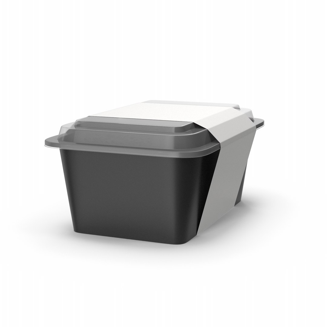 Food Container 3D Model - TurboSquid 2190598