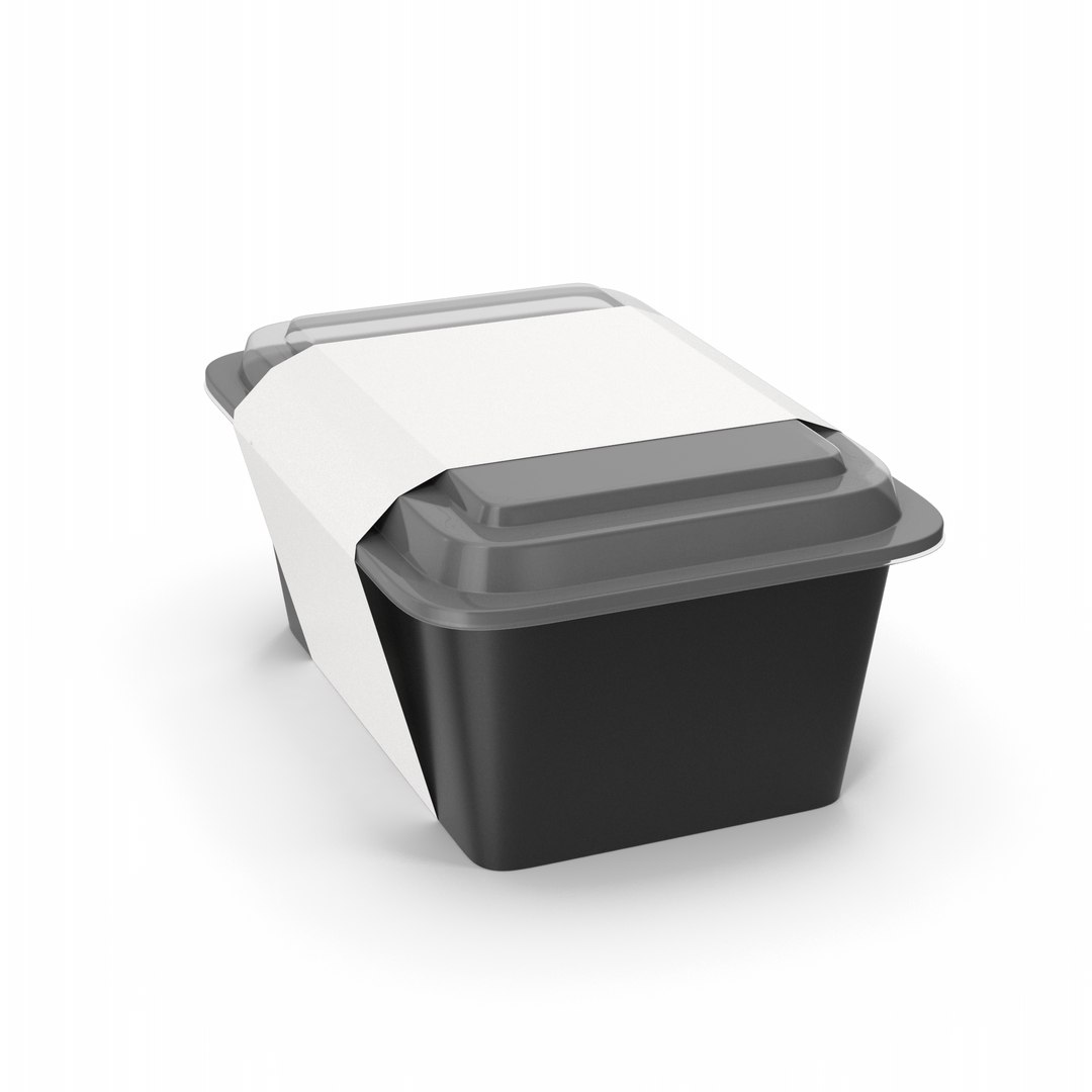 Food Container 3D Model - TurboSquid 2190598