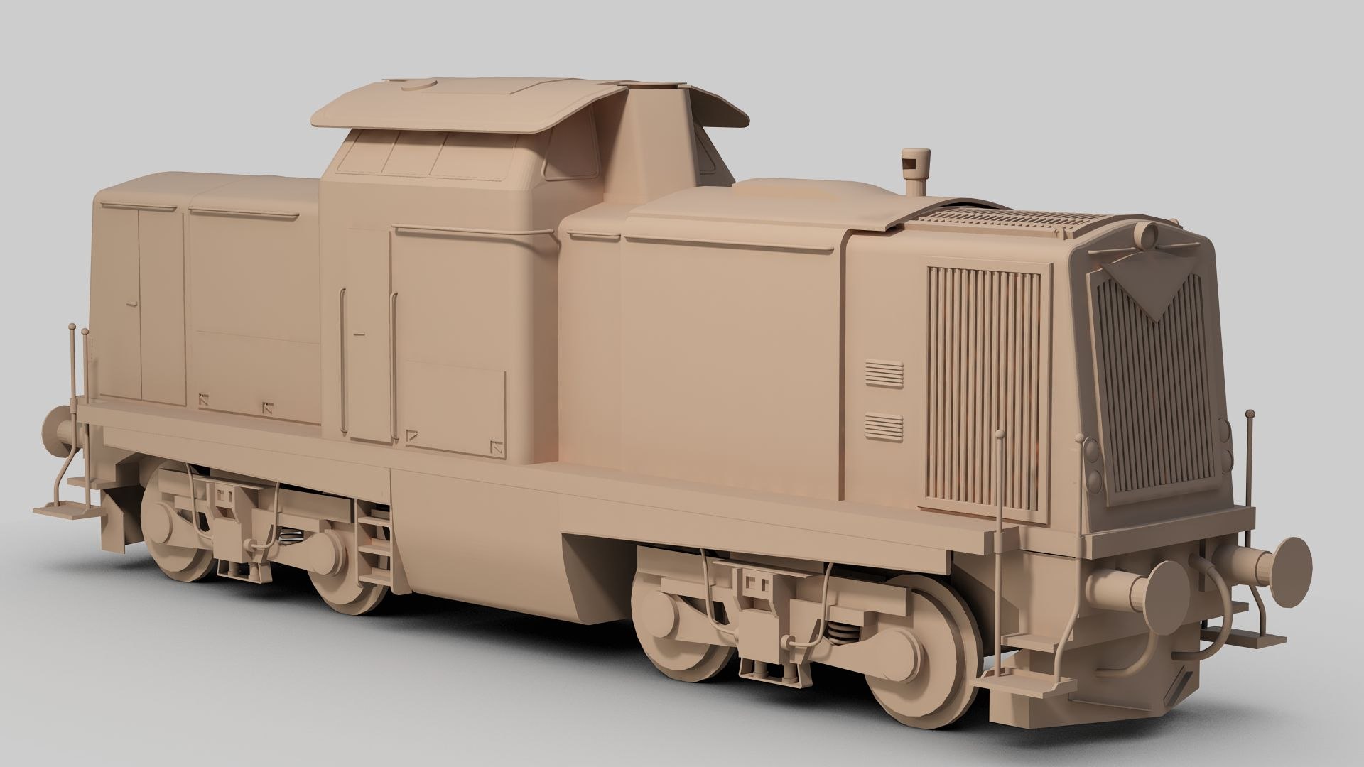 BR 212 Diesel Locomotive 3D - TurboSquid 2023778