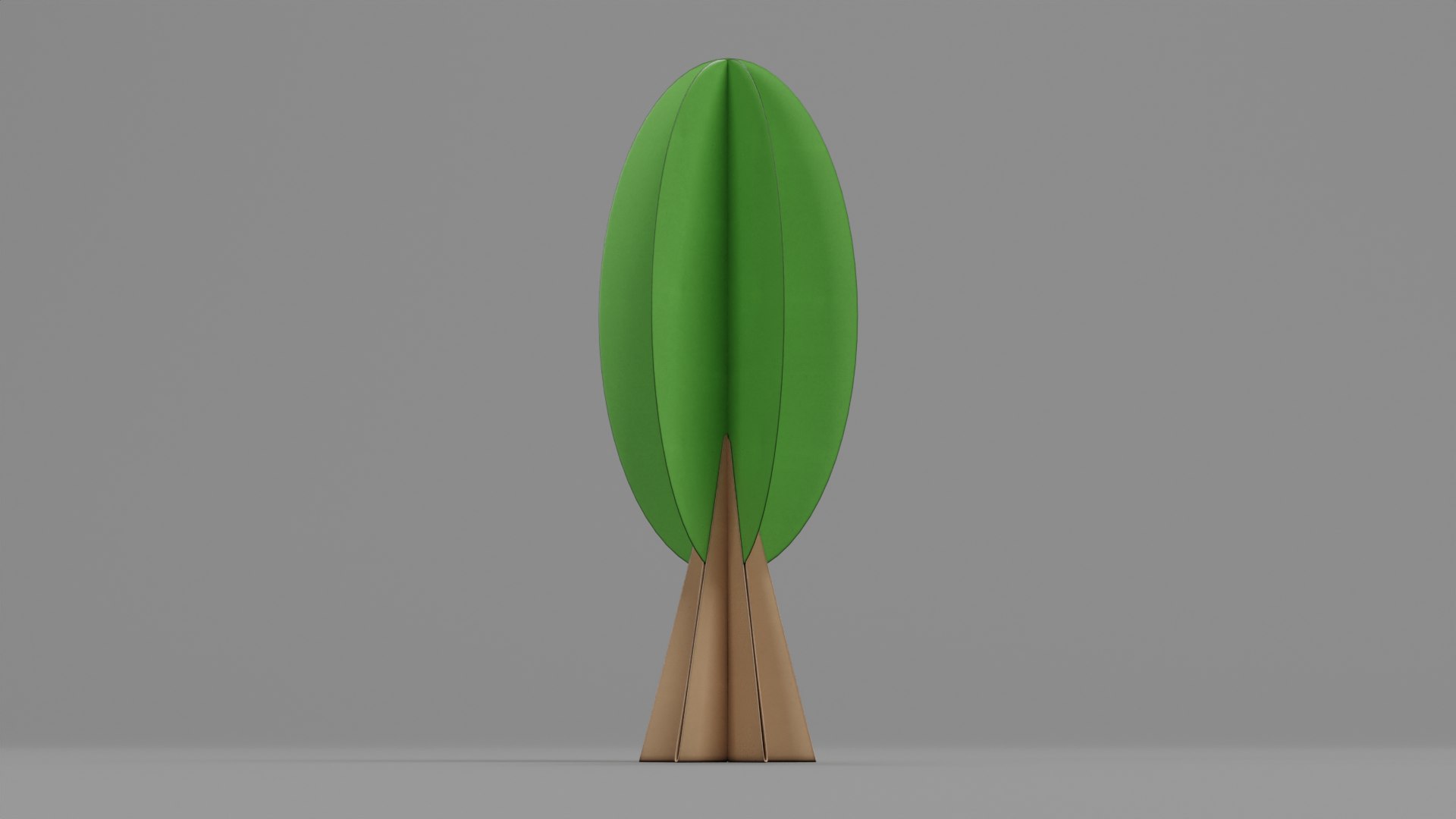 3D Paper Tree 05 Model - TurboSquid 2184842