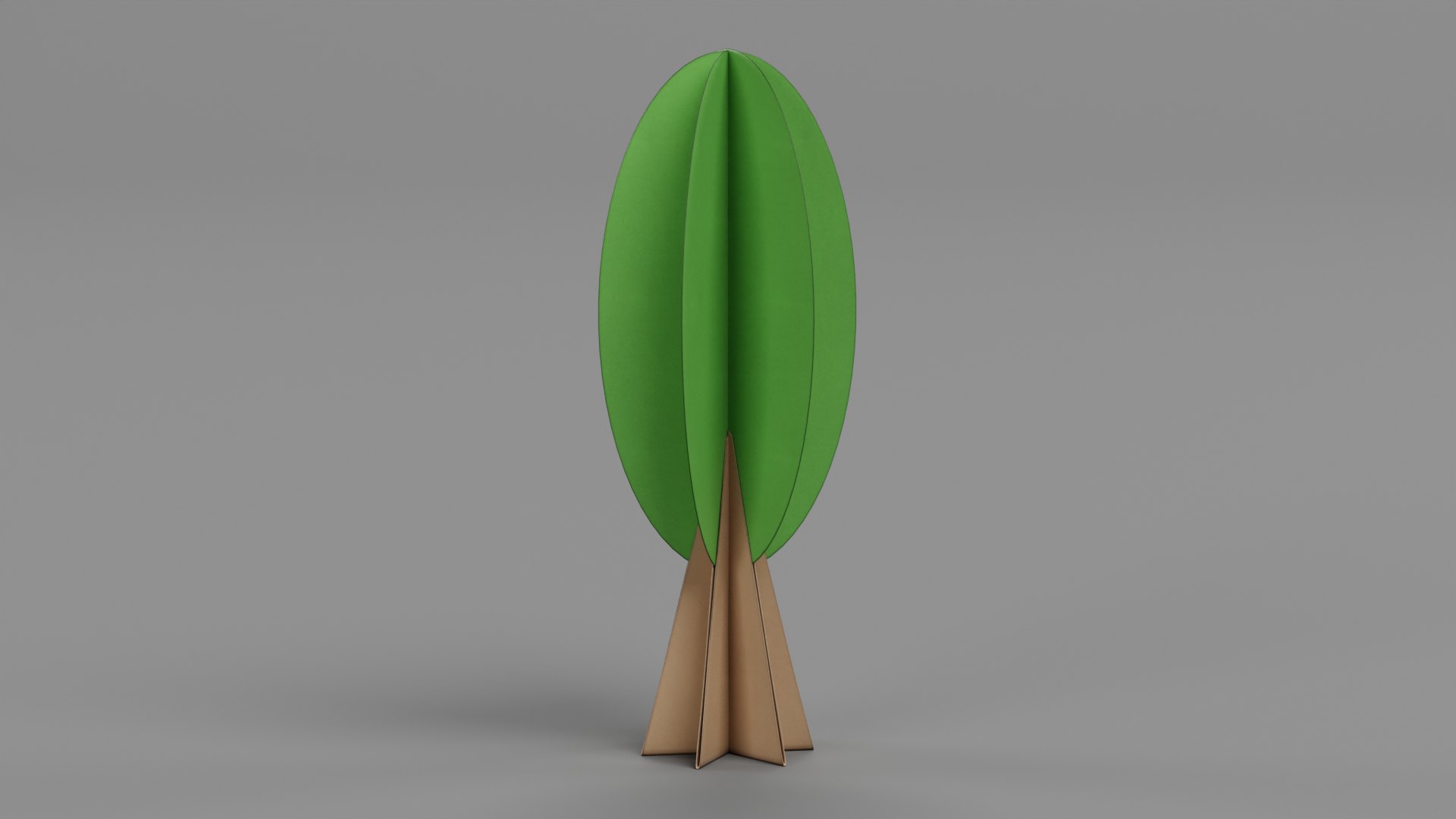 3D Paper Tree 05 Model - TurboSquid 2184842