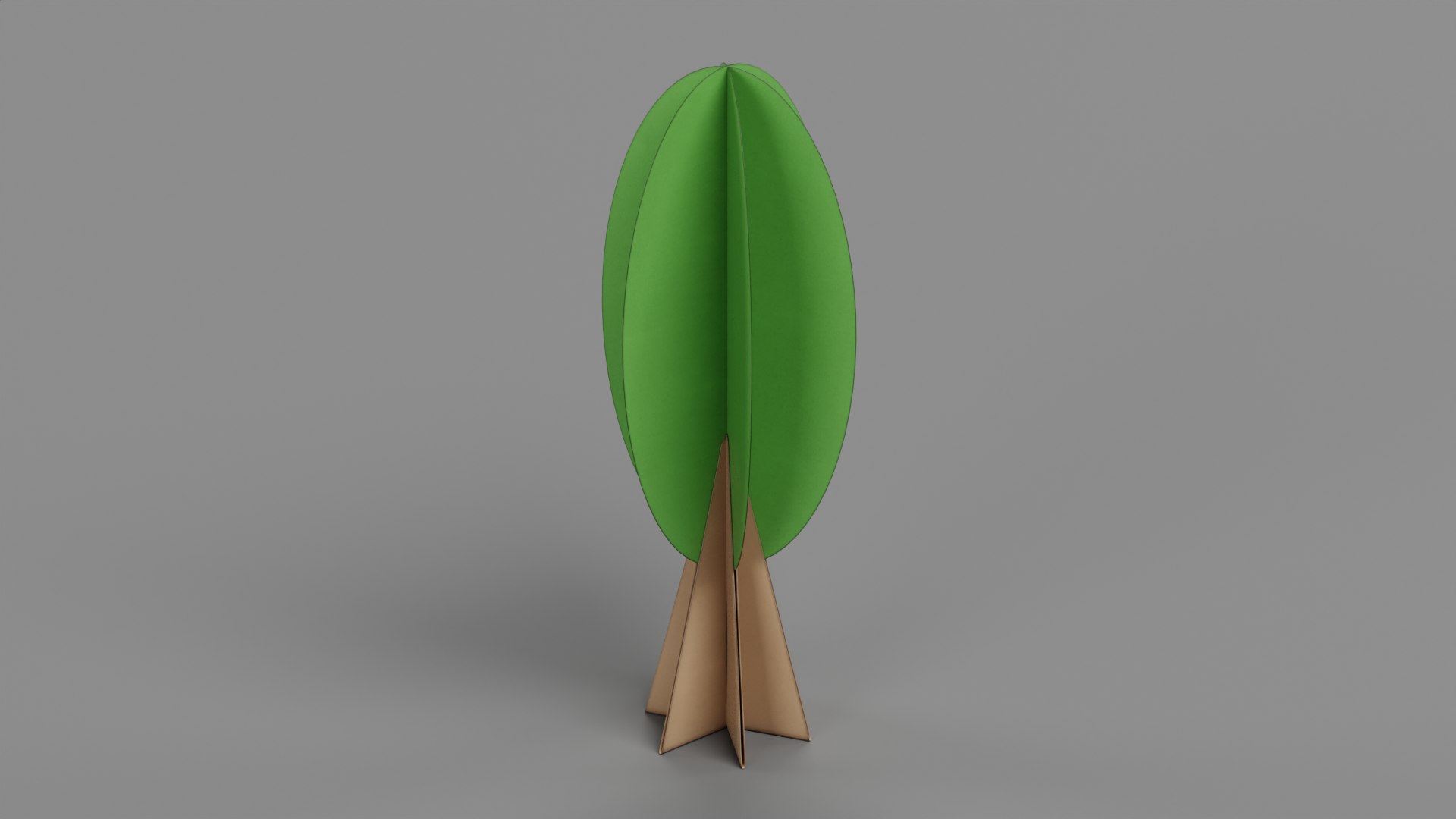 3D Paper Tree 05 Model - TurboSquid 2184842