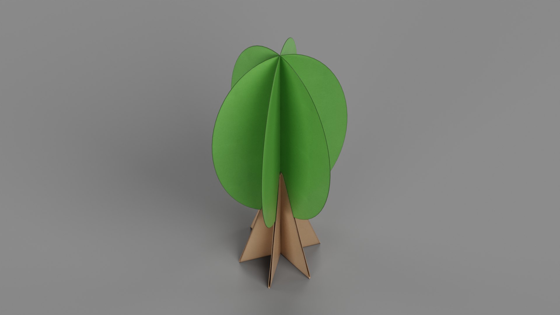 3D Paper Tree 05 Model - TurboSquid 2184842