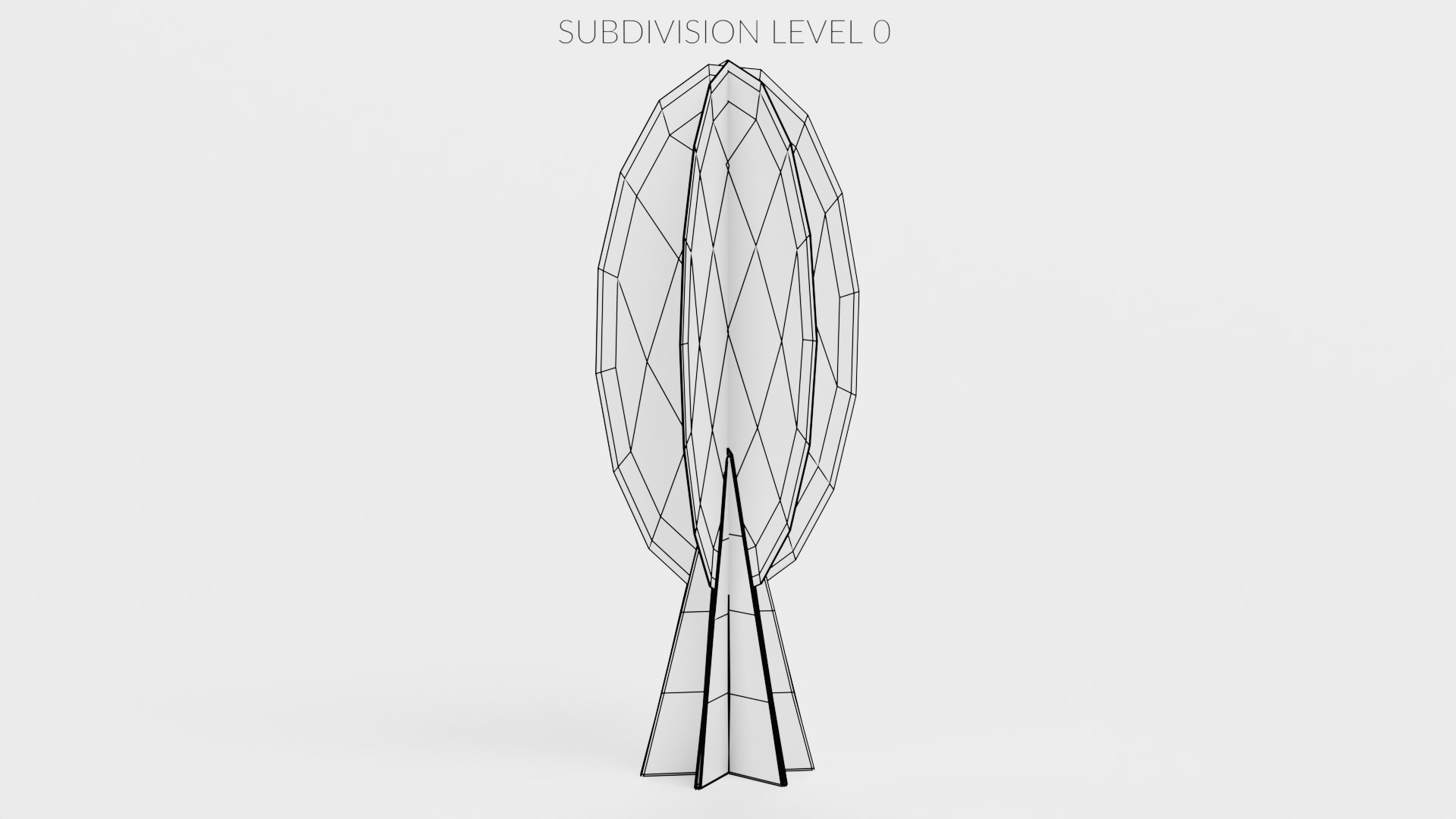 3D Paper Tree 05 Model - TurboSquid 2184842