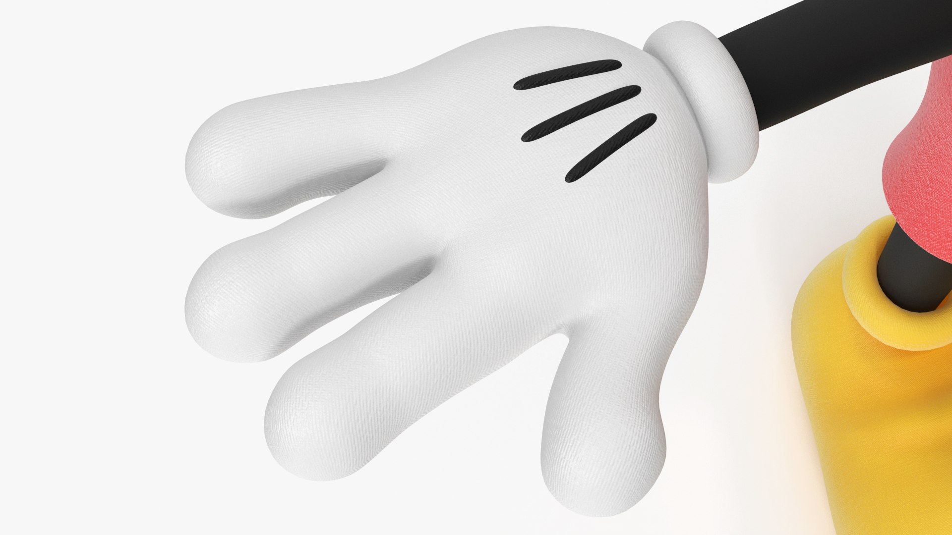 Cartoon Character Mickey Mouse Rigged for Maya 3D model - TurboSquid ...