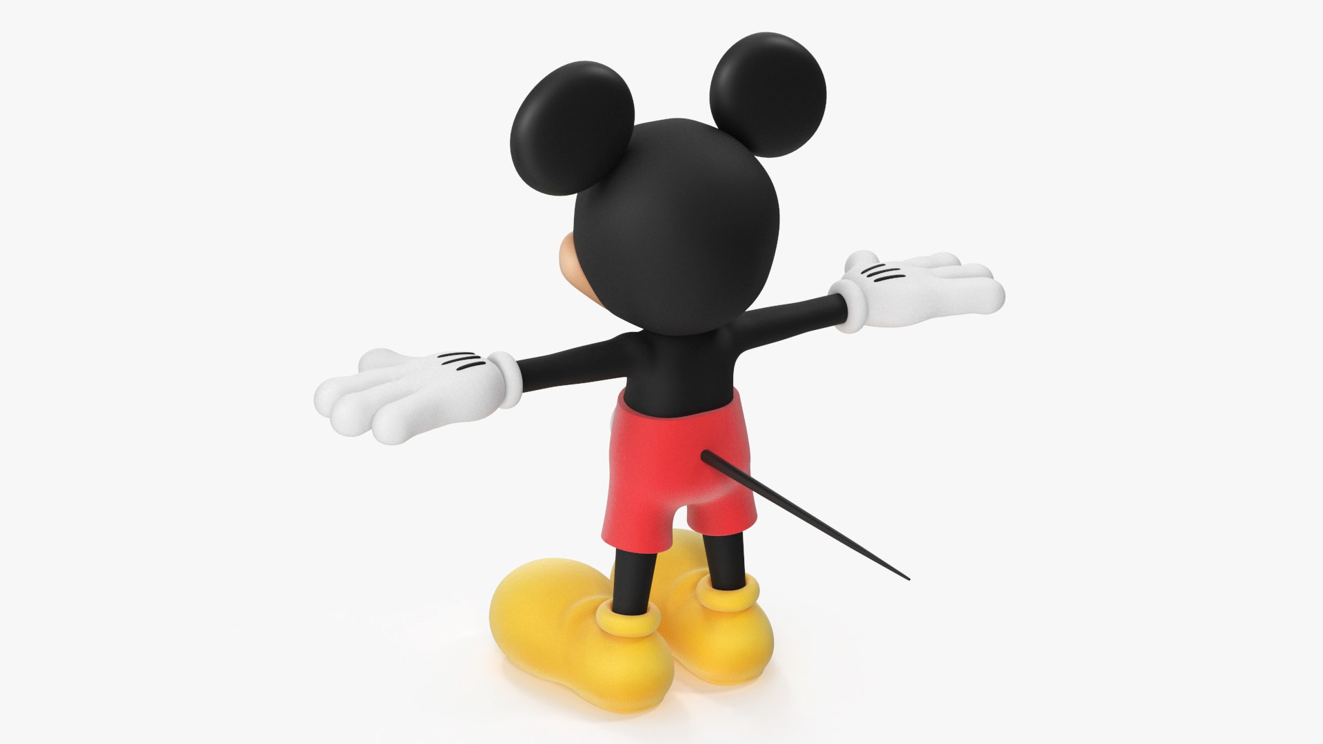Cartoon Character Mickey Mouse Rigged for Maya 3D model - TurboSquid ...