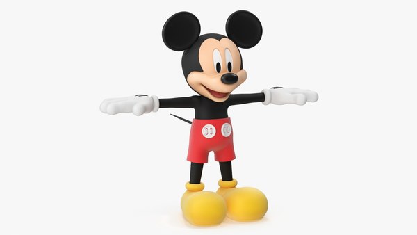 Maya용으로 조작된 만화 캐릭터 미키 마우스 3D 모델 - TurboSquid 2052261