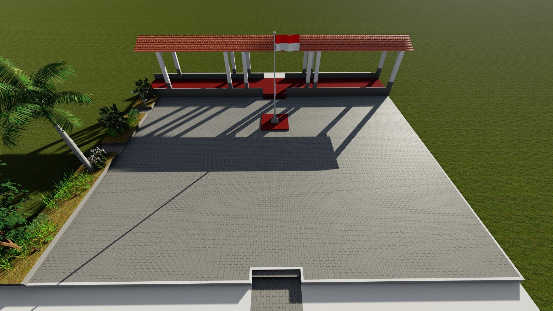 3D model ceremony area - TurboSquid 2122414