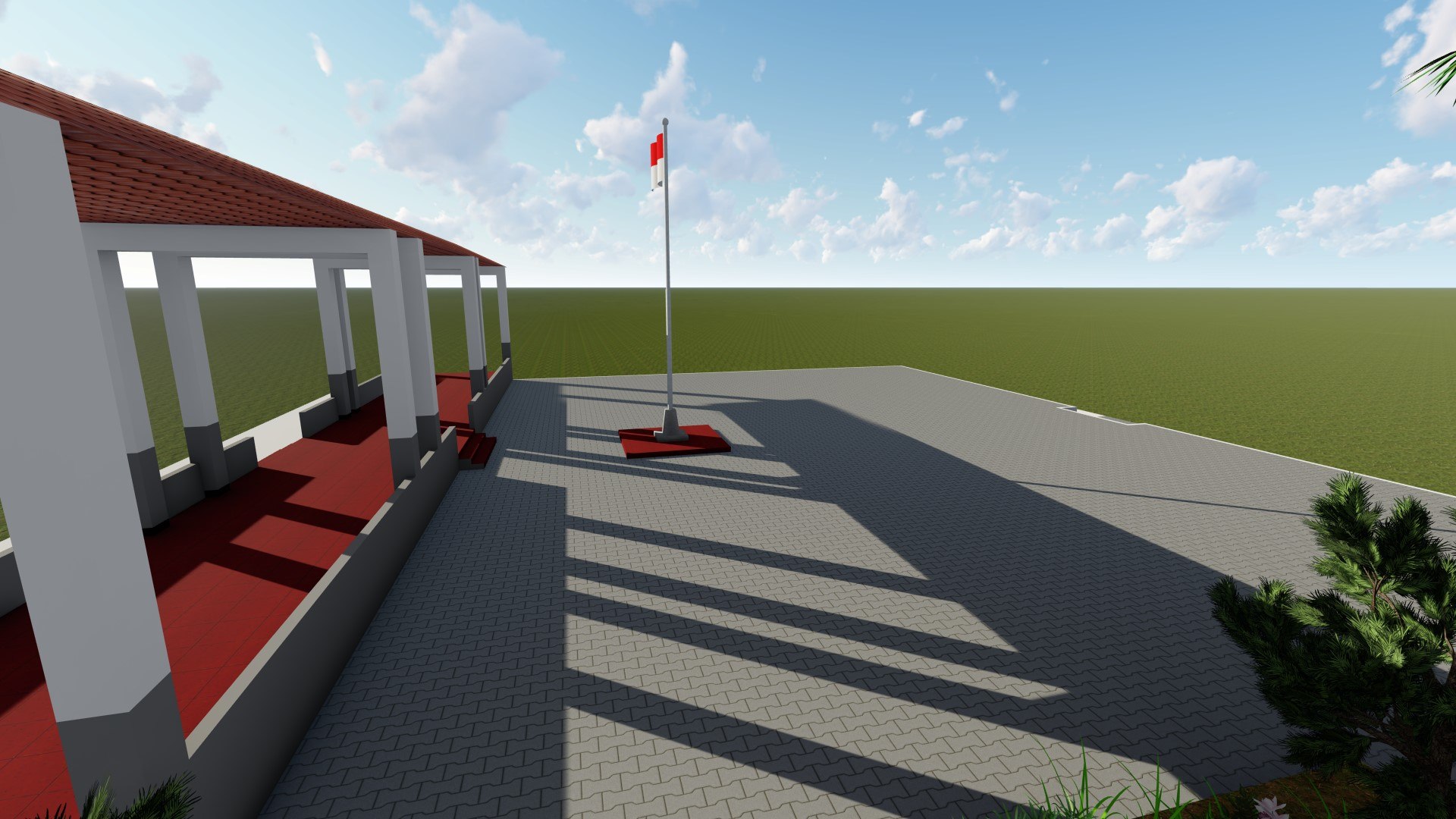 3D model ceremony area - TurboSquid 2122414