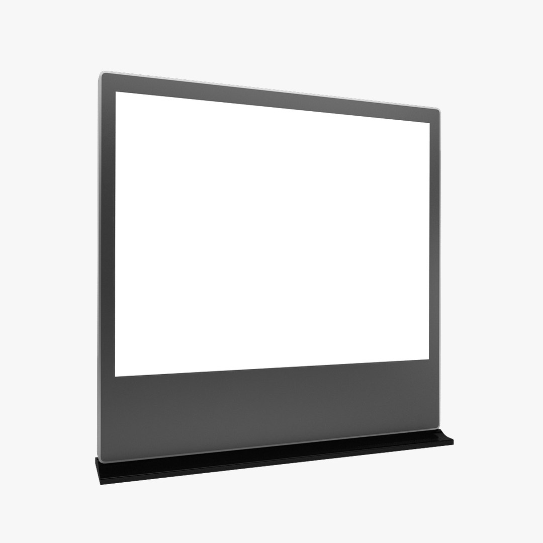 3D Digital Signage - TurboSquid 1784783