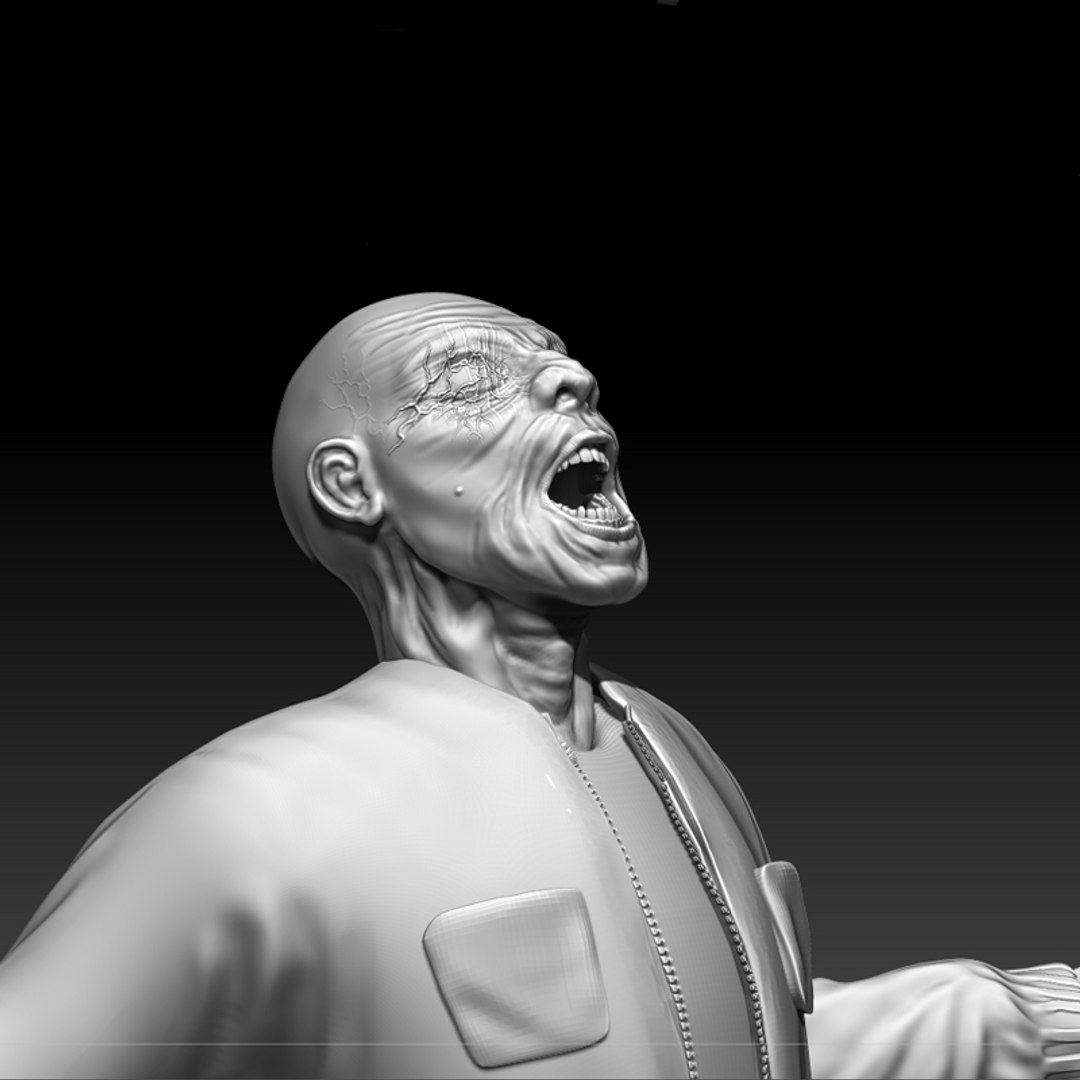Free 3ds Model Sculpt Possessed
