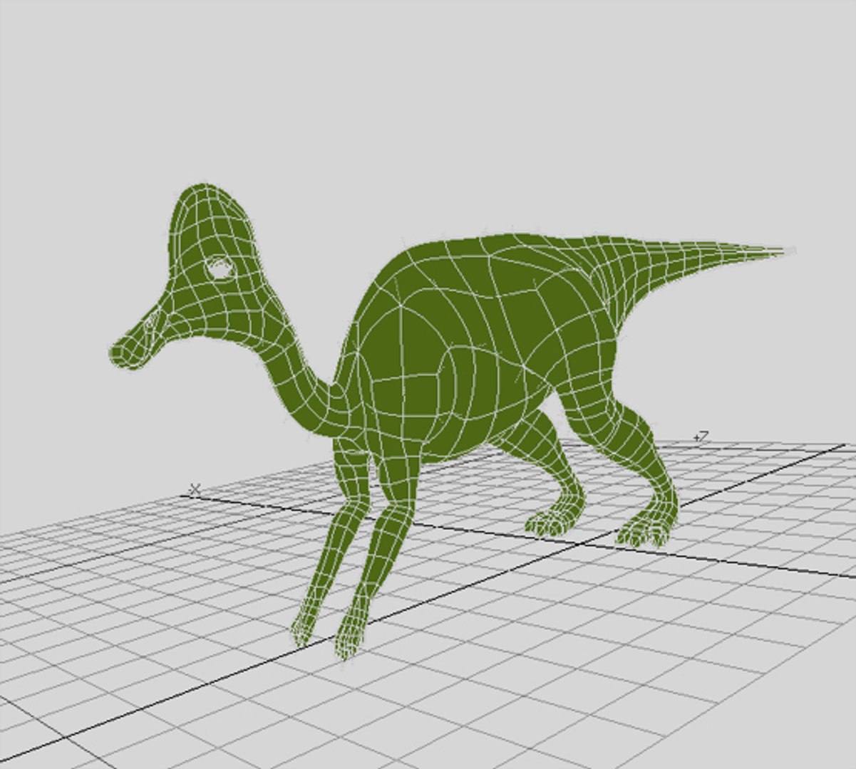 3d Lws Corythosaurus Dinosaur