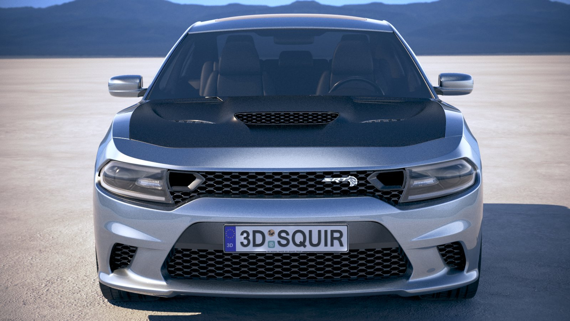3D dodge charger srt model - TurboSquid 1326775