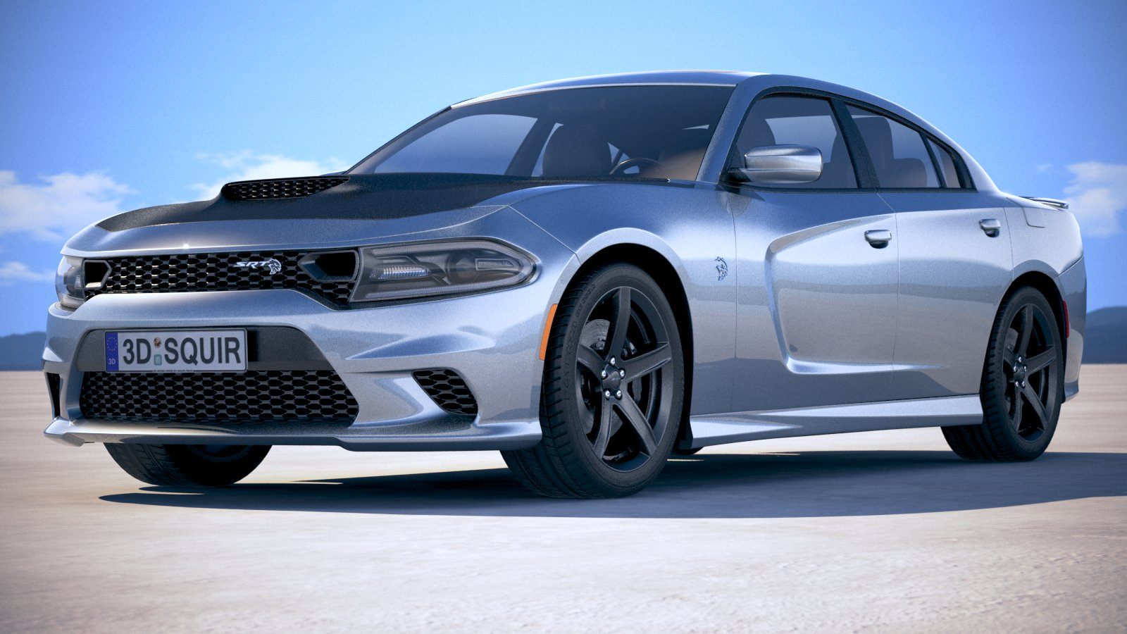 3D dodge charger srt model - TurboSquid 1326775