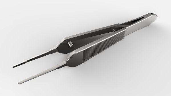 외과 용 기기 - 바늘 홀더 및 봉합 용 집게 3D 모델 - TurboSquid 1376378