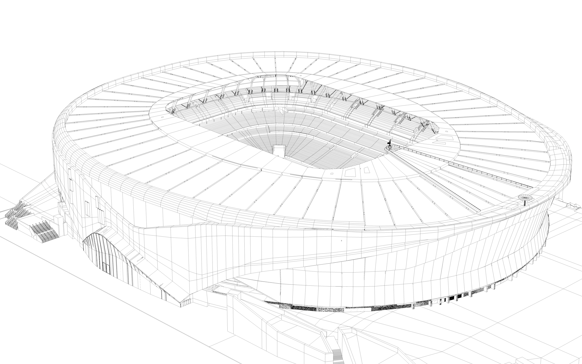 3D model tottenham football stadium - TurboSquid 1426713