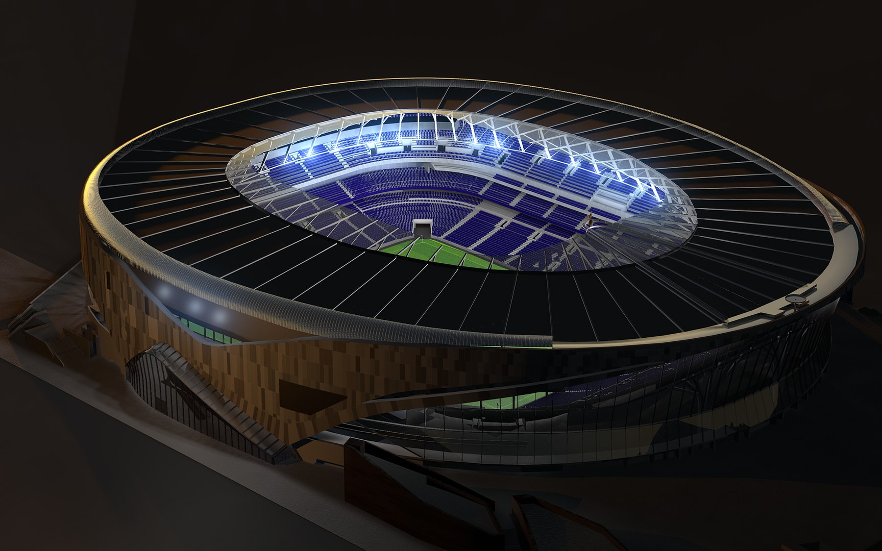3D model tottenham football stadium - TurboSquid 1426713