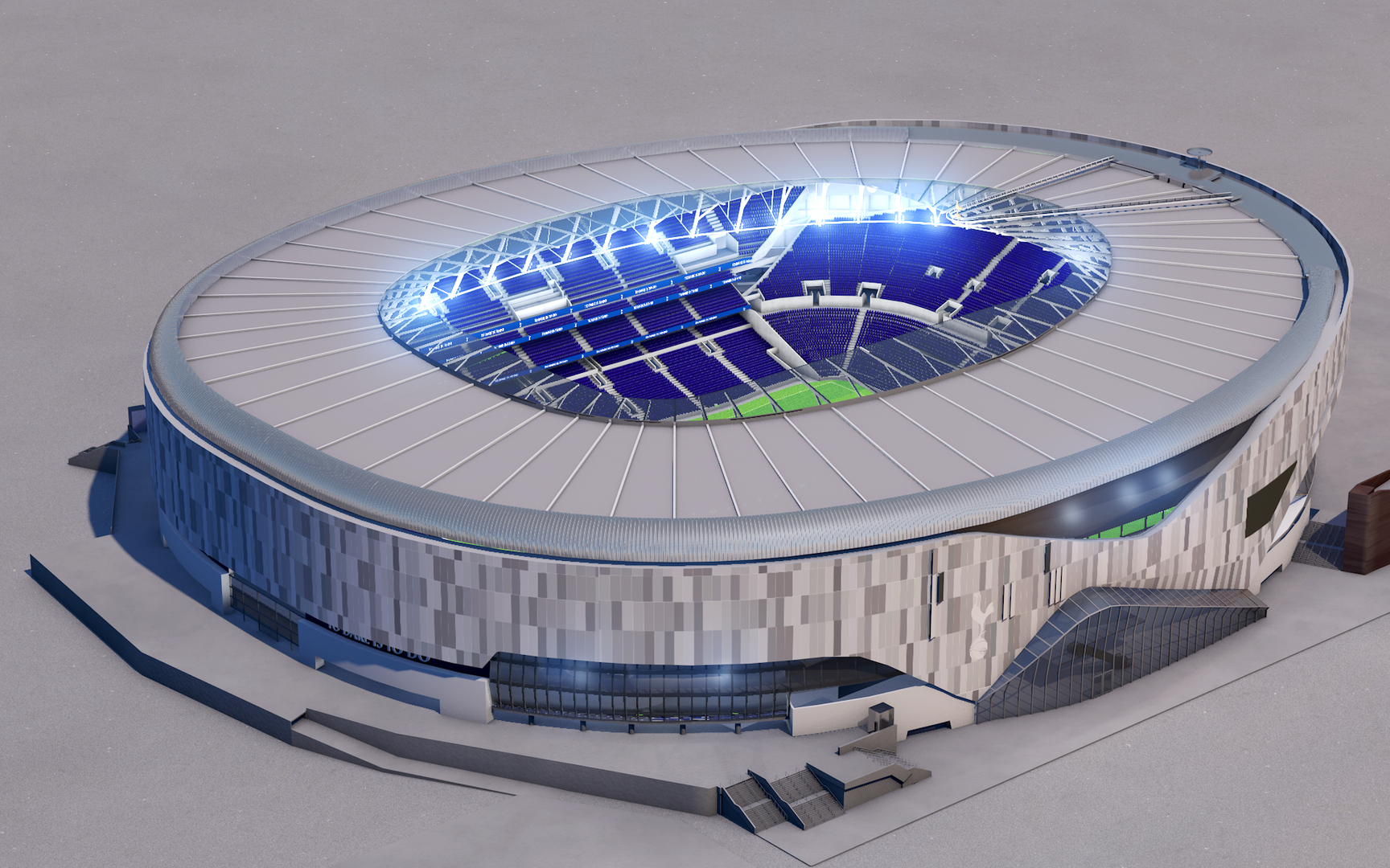 3D model tottenham football stadium - TurboSquid 1426713