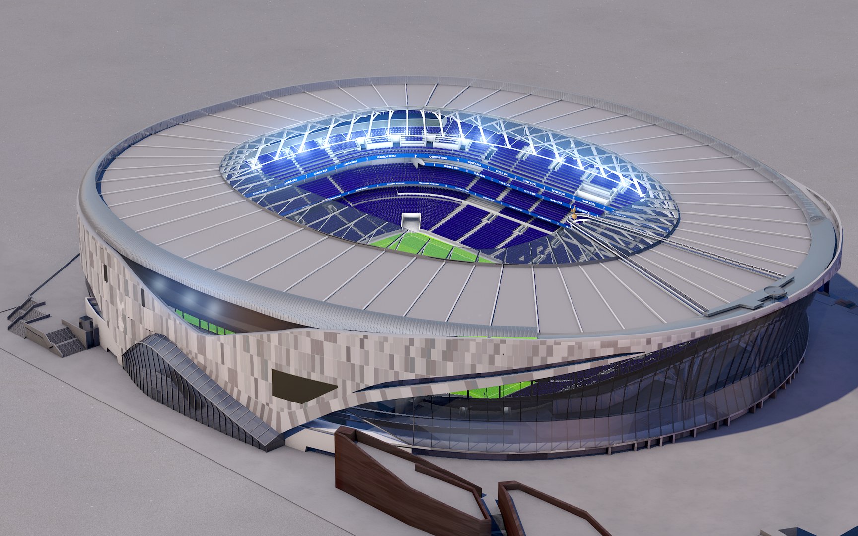 3D model tottenham football stadium - TurboSquid 1426713