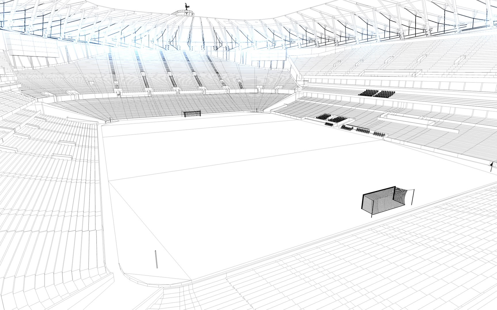 3D model tottenham football stadium - TurboSquid 1426713