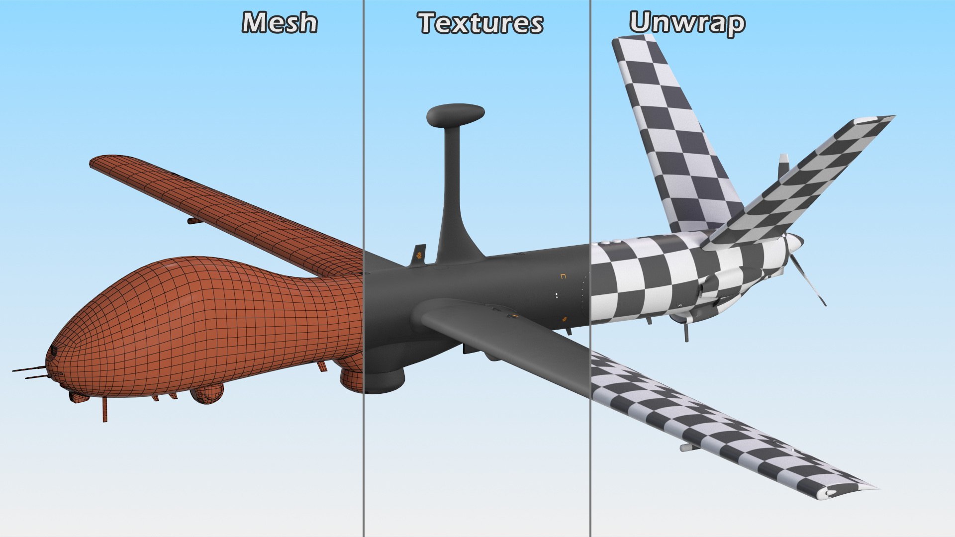 Multi Payload UAV Flight 3D Model - TurboSquid 1886138