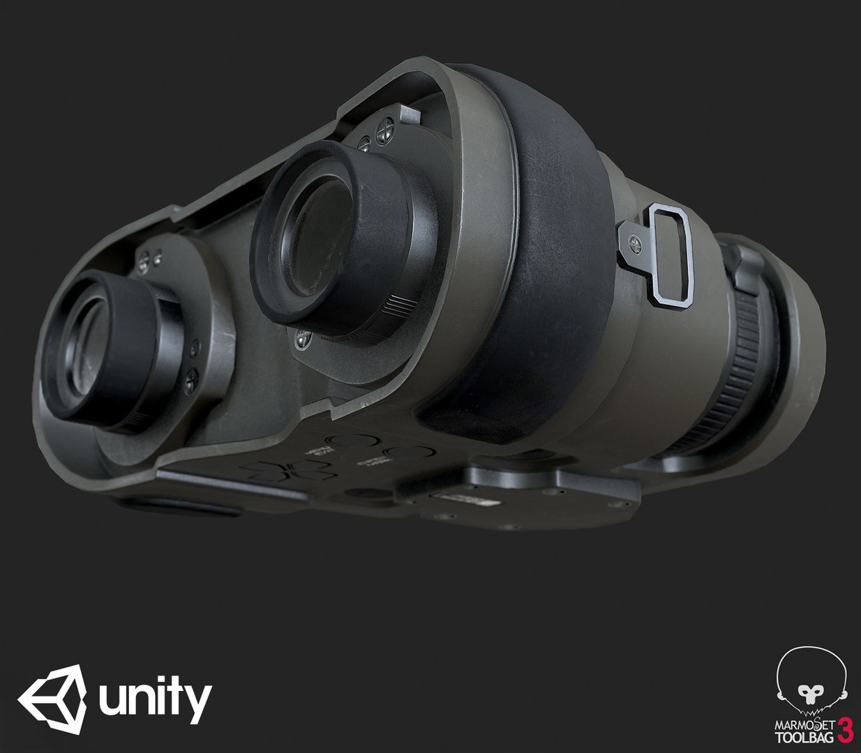Pbr Binocular Sci-fi Lod Model - TurboSquid 1483834