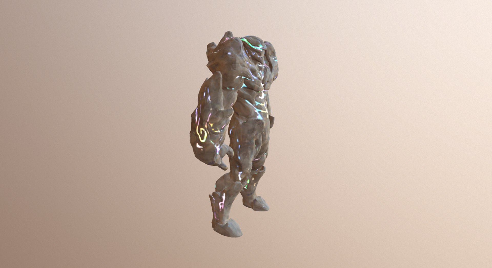3D Powerful Elemental Golem - TurboSquid 1435691