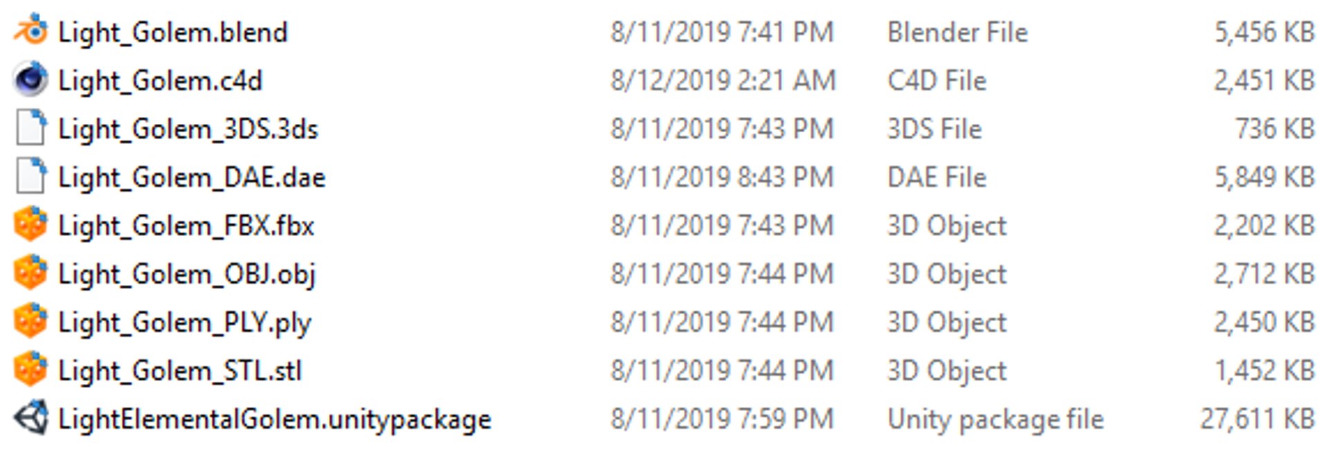 3D Powerful Elemental Golem - TurboSquid 1435691
