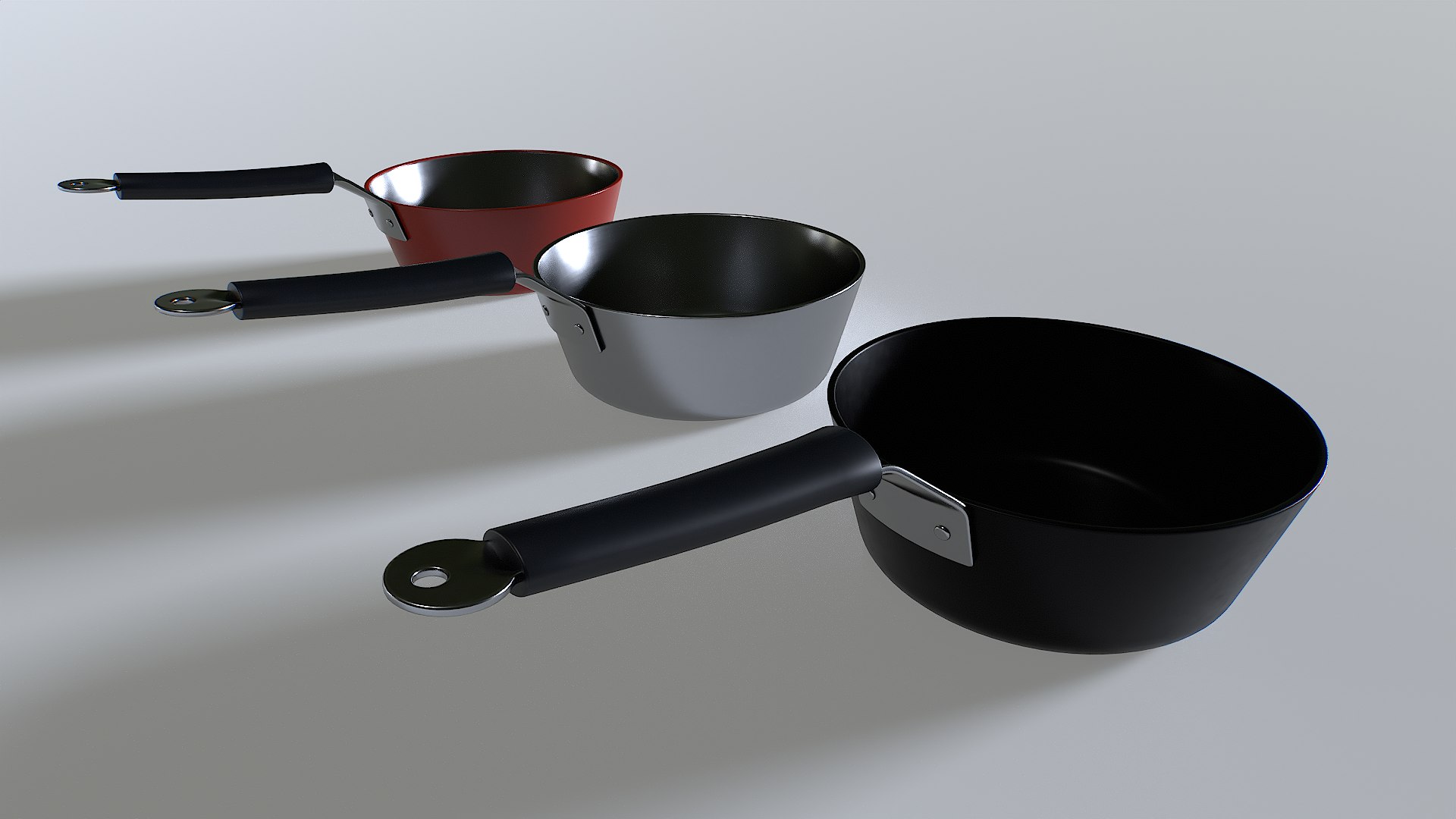 3D Model Cooking Pot Set 3 - TurboSquid 2377995