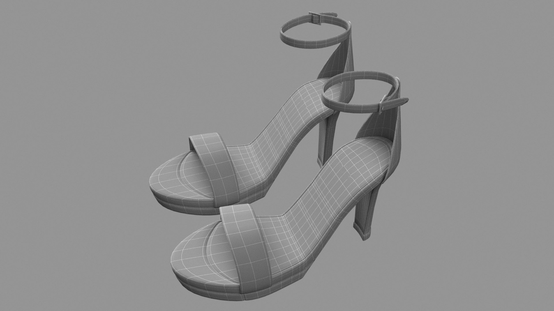 Heel Shoes 3D Model - TurboSquid 1627139