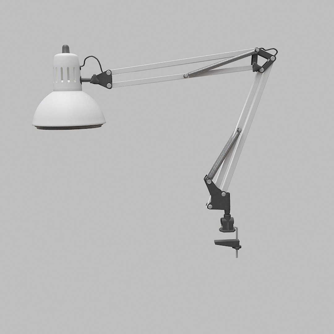 3d Model Drafting Swing Arm Lamp
