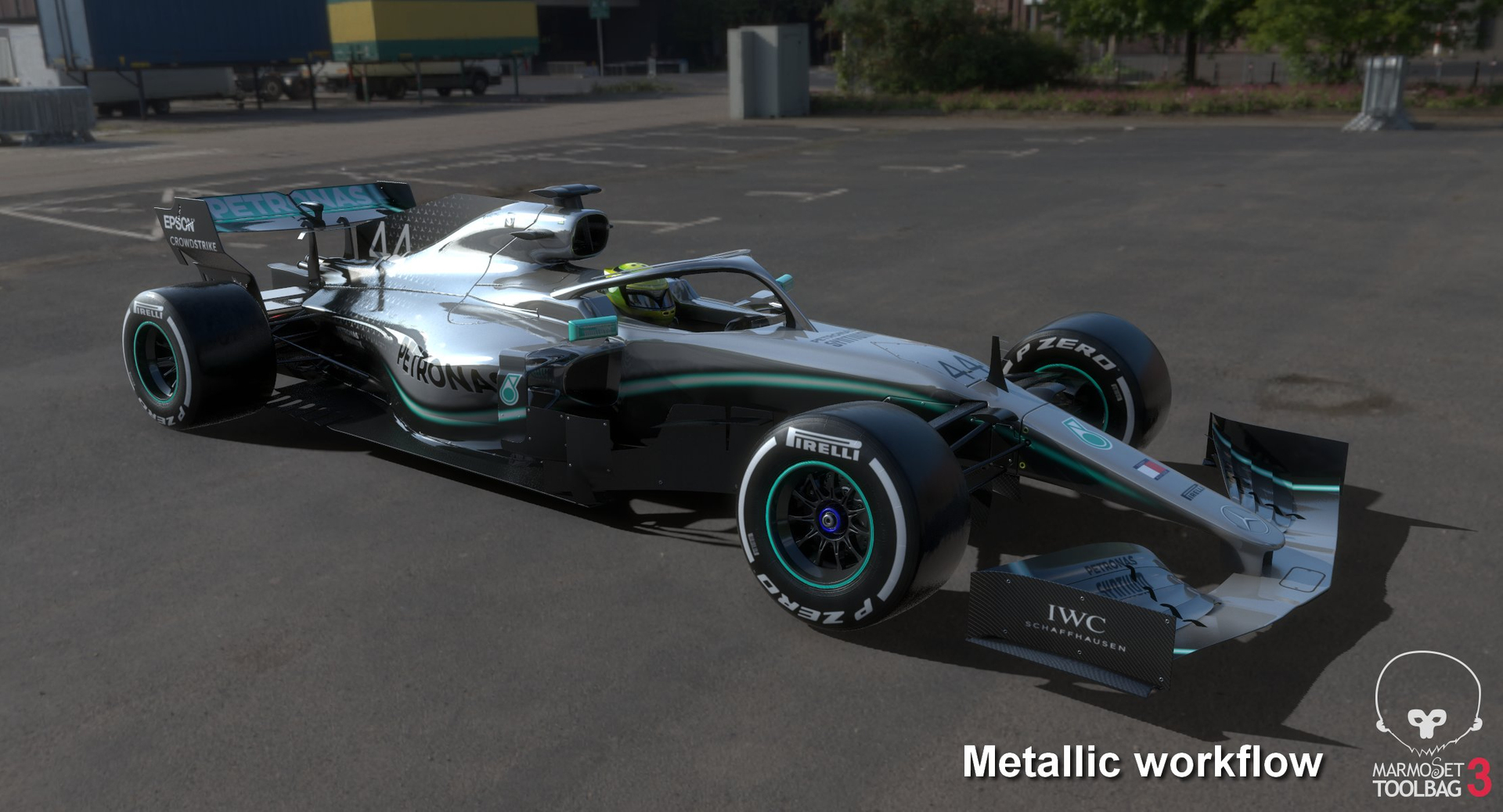 Petronas f1 w10 eq 3D model - TurboSquid 1380851
