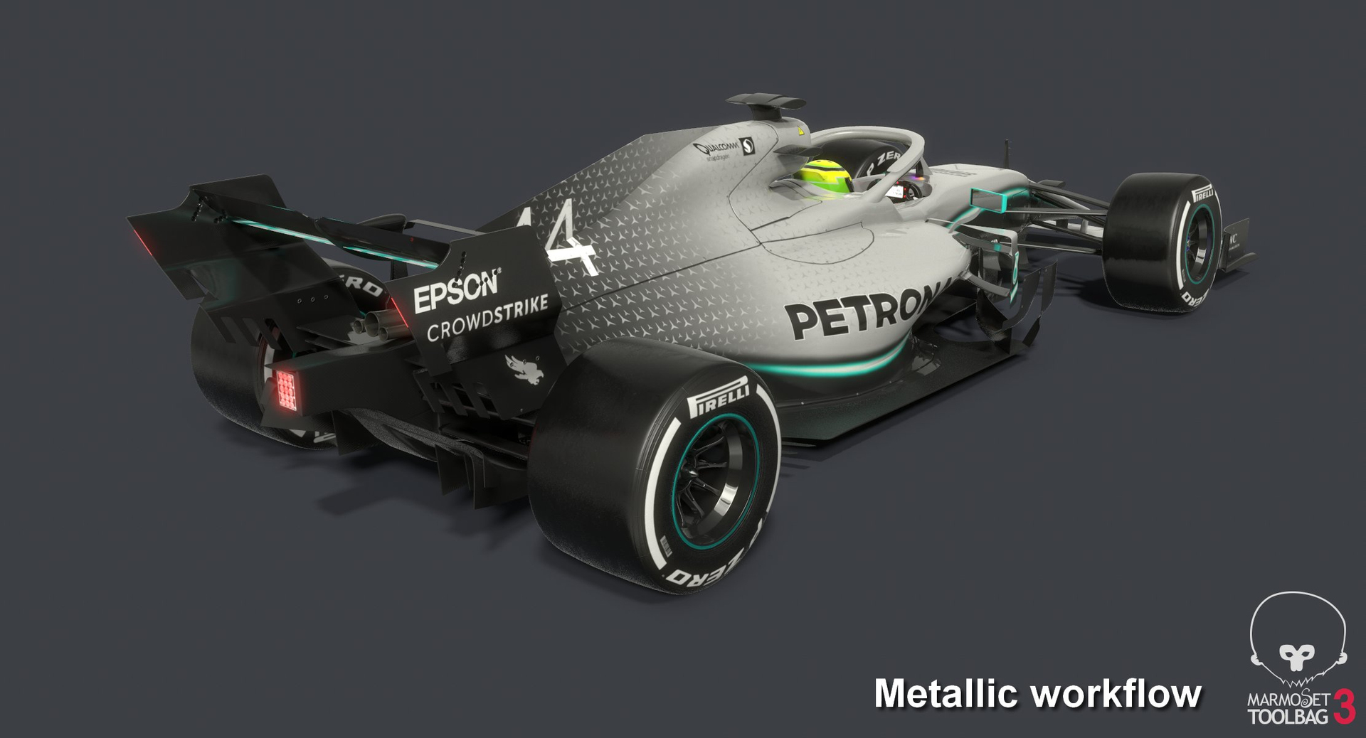 Petronas f1 w10 eq 3D model - TurboSquid 1380851