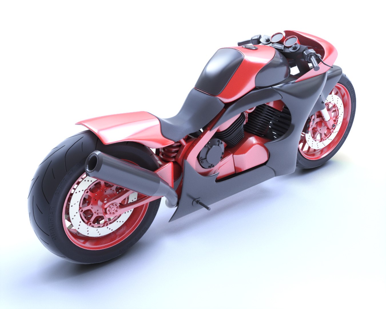 Concept Motorcycle Model - TurboSquid 1287291