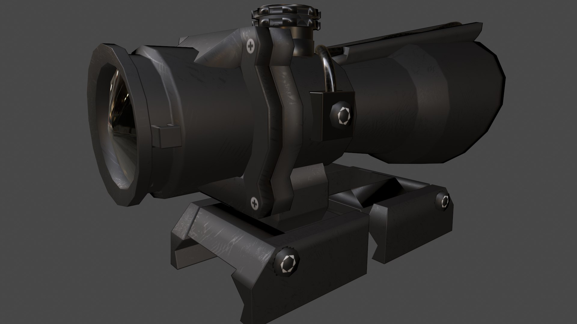 Scope 4x 3D - TurboSquid 1695407