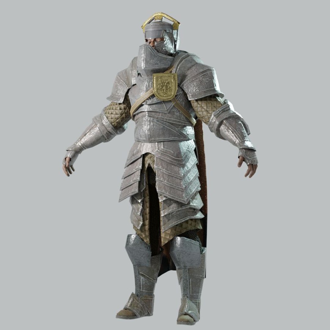 Armorset Ornate Armor 3D Model - TurboSquid 1274819