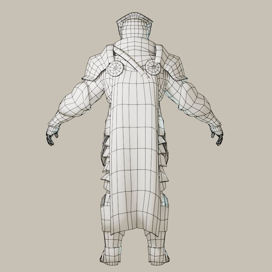 Armorset Ornate Armor 3D Model - TurboSquid 1274819