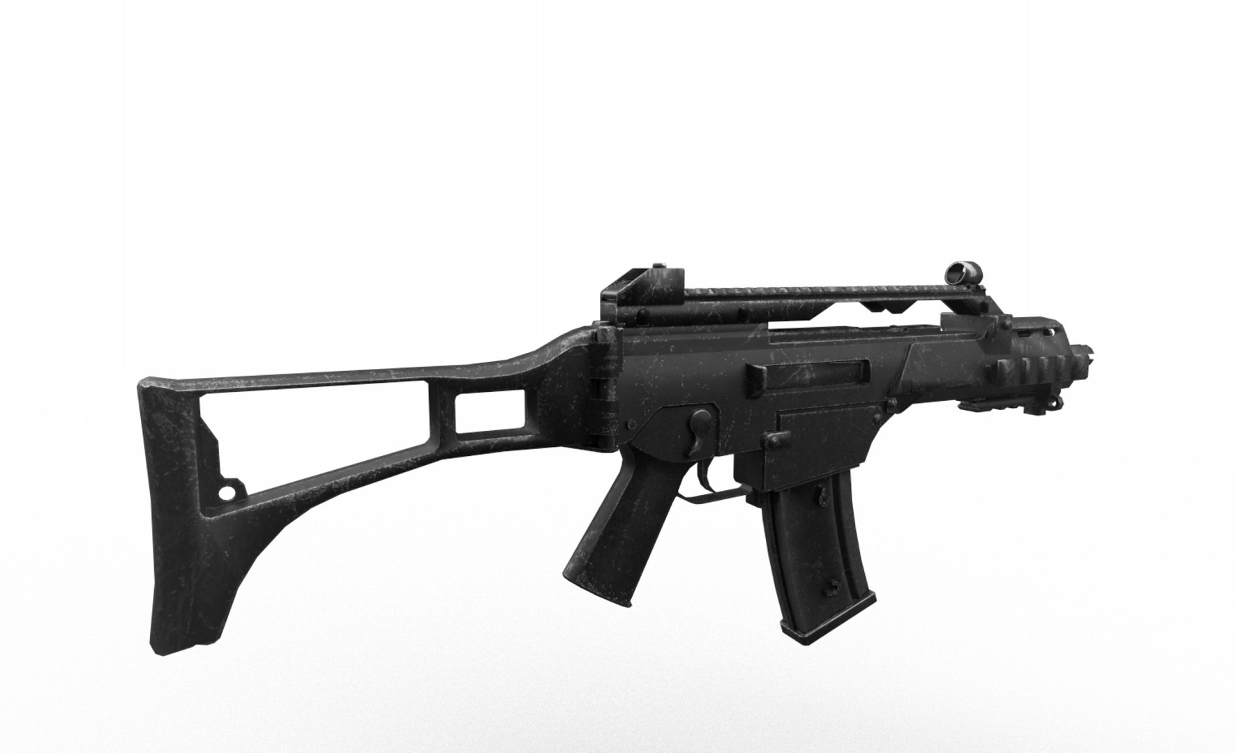 3D G-36 Rifle - Game Ready - TurboSquid 1845485
