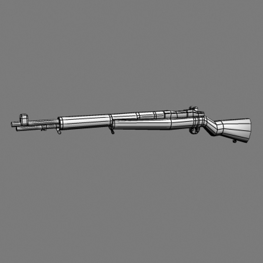 3d M1 Garand Model