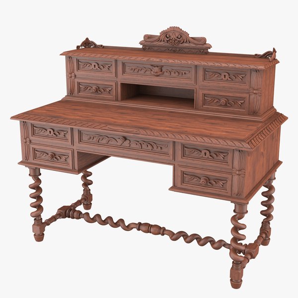 Bureau 3D Models for Download | TurboSquid