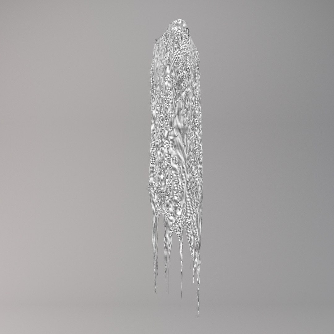 Zombie Cloth 3D Model - TurboSquid 1234121