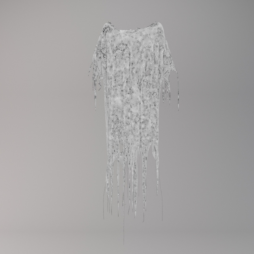Zombie Cloth 3D Model - TurboSquid 1234121