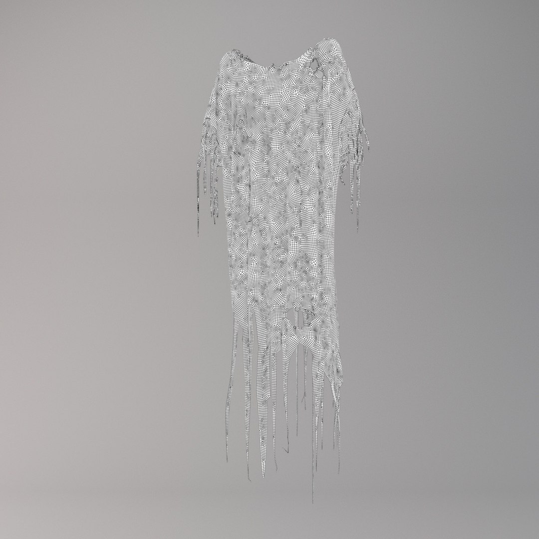 Zombie Cloth 3D Model - TurboSquid 1234121