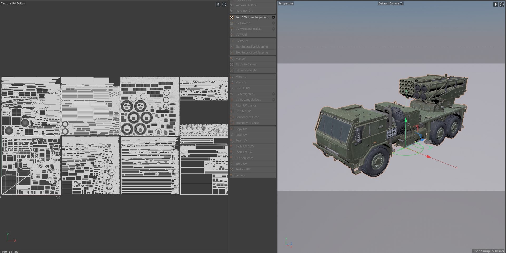 3D Model PULS Multiple Rocket Launcher - TurboSquid 2241533